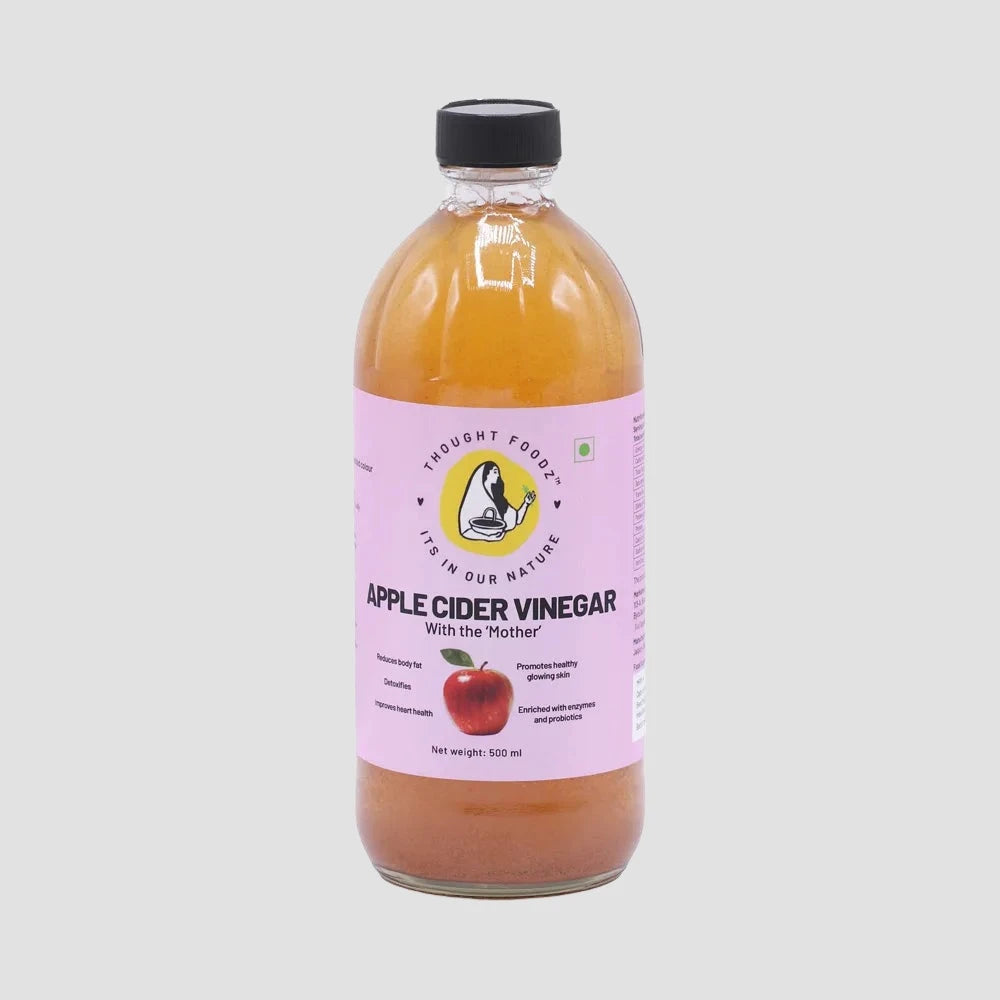 Organic Apple Cider Vinegar | Raw, Unfiltered & Pure | ThoughtFoodz ...